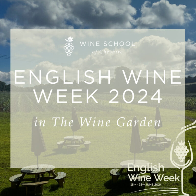 English Wine Week 2024 in The Wine Garden with the Wine School of Cheshire - WineGB